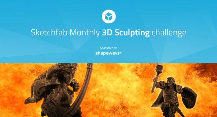 Sketchfab Community Blog - » Sketchfab Sculpting Challenge: Battle Axe