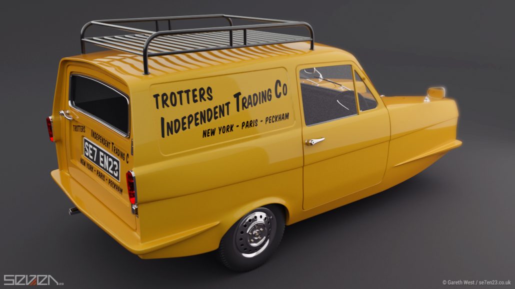 Art Spotlight: Reliant Regal - Sketchfab Community Blog - Sketchfab ...