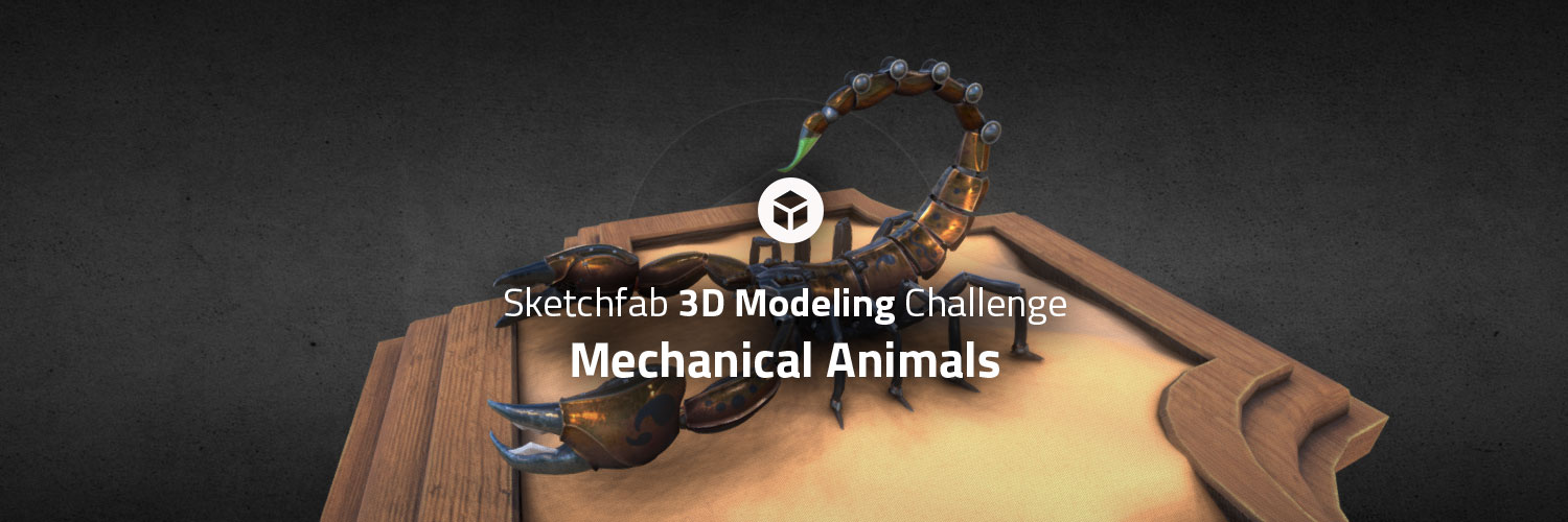 Sketchfab 3D Modeling Challenge: Mechanical Animals - Sketchfab Community Blog - Sketchfab ...